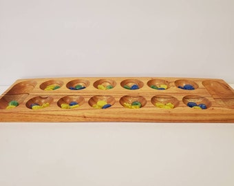 Wood Mancala Board - Etsy