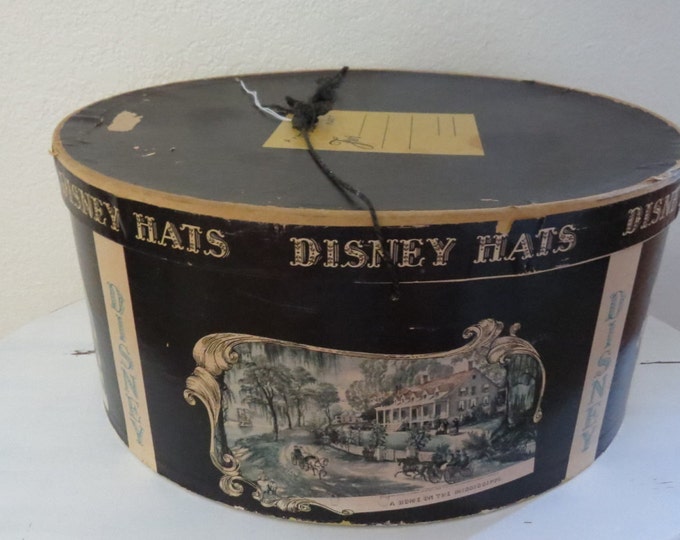 Vintage Disney Hat Box - Etsy