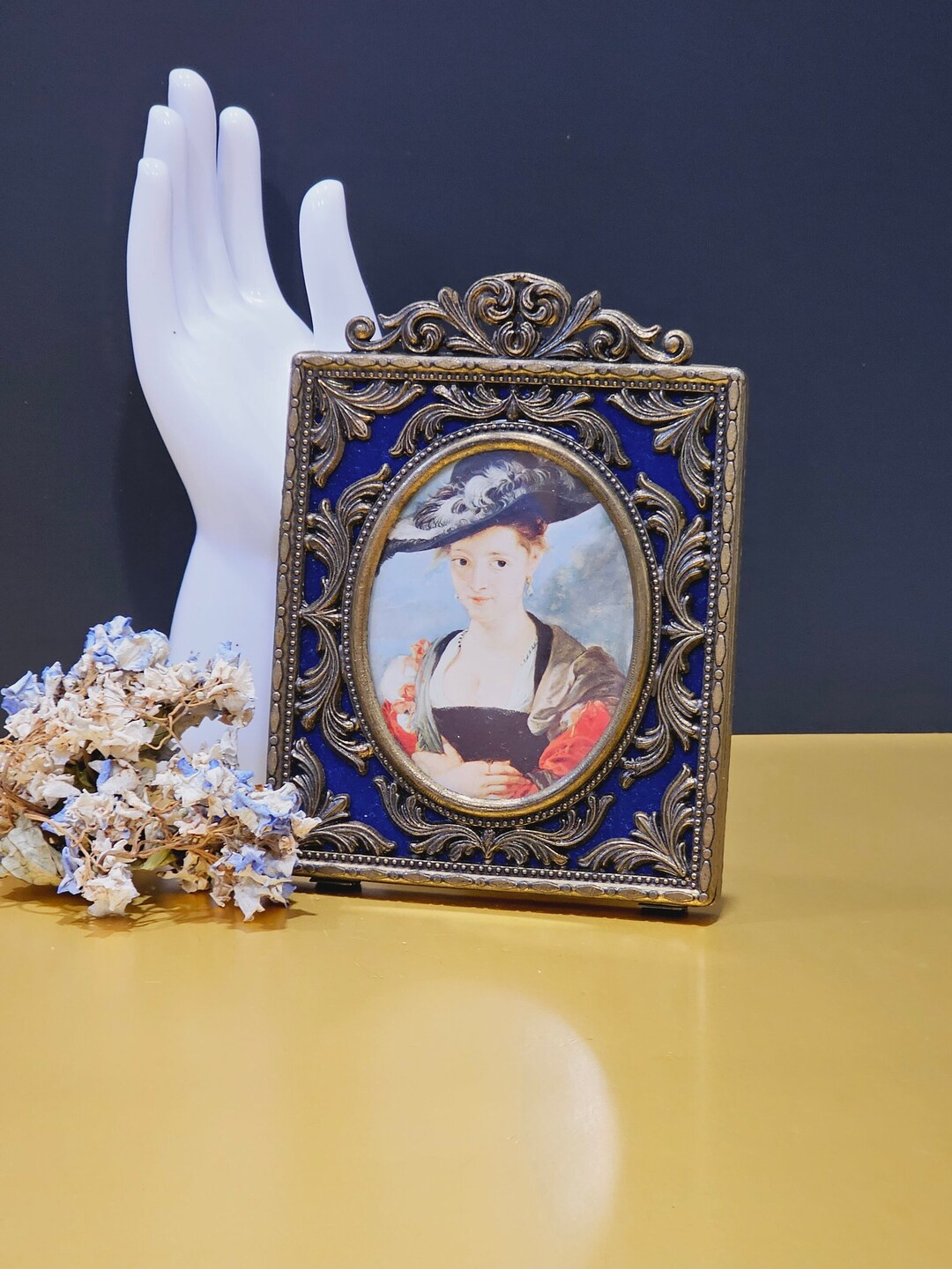 Vintage Victorian Style Ornate Picture Frame Italian Gold Picture Frame ...