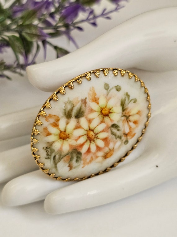 Hand painted 1960s signed - Gem