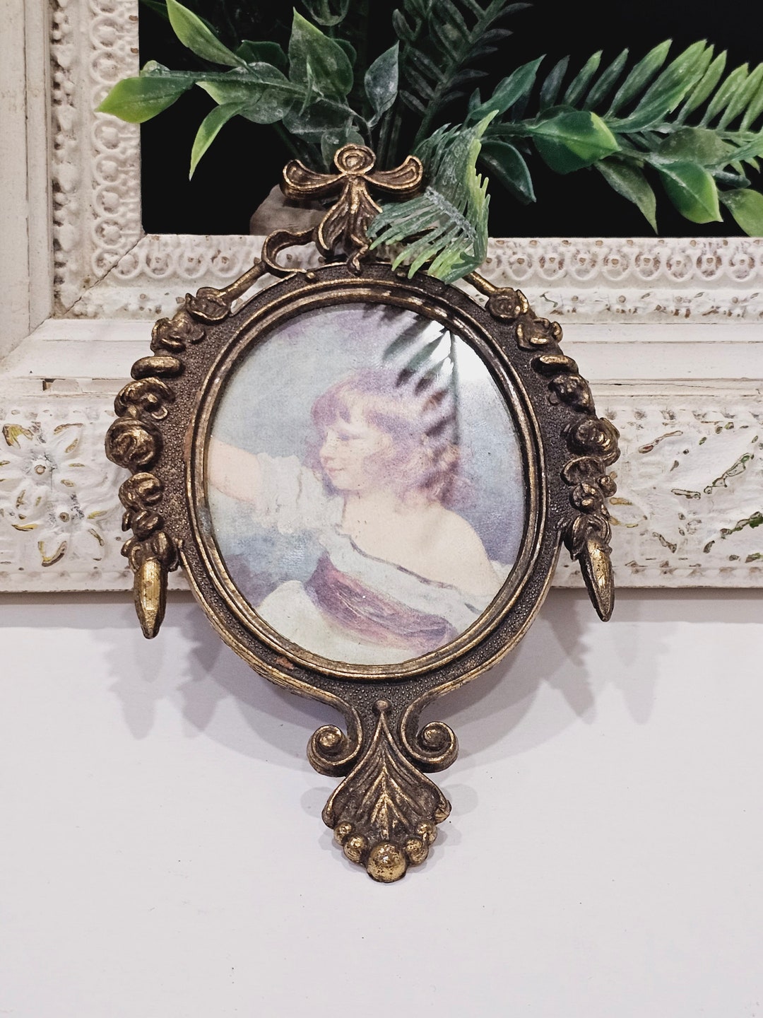 Vintage Italian Gold Picture Frame Ornate Victorian Style - Etsy