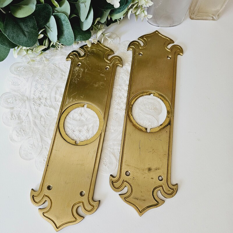 Brass Backplate - Etsy