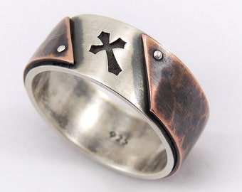 Mens Christian Wedding Ring - Etsy