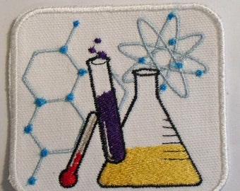 Iron-on Patch ATOM | Etsy