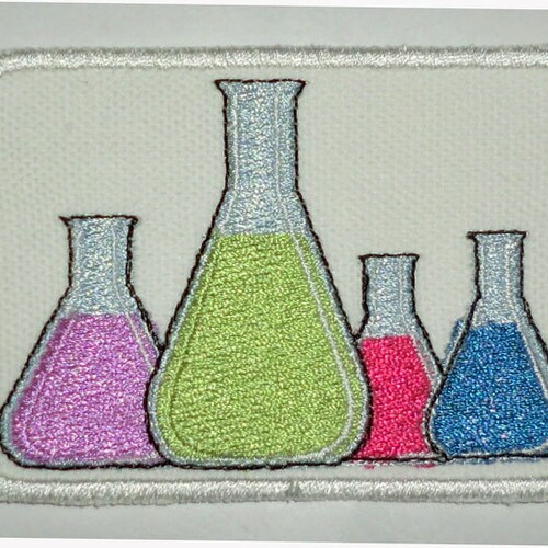 Science Compound Microscope Iron on Patch Scientist Lab | Etsy