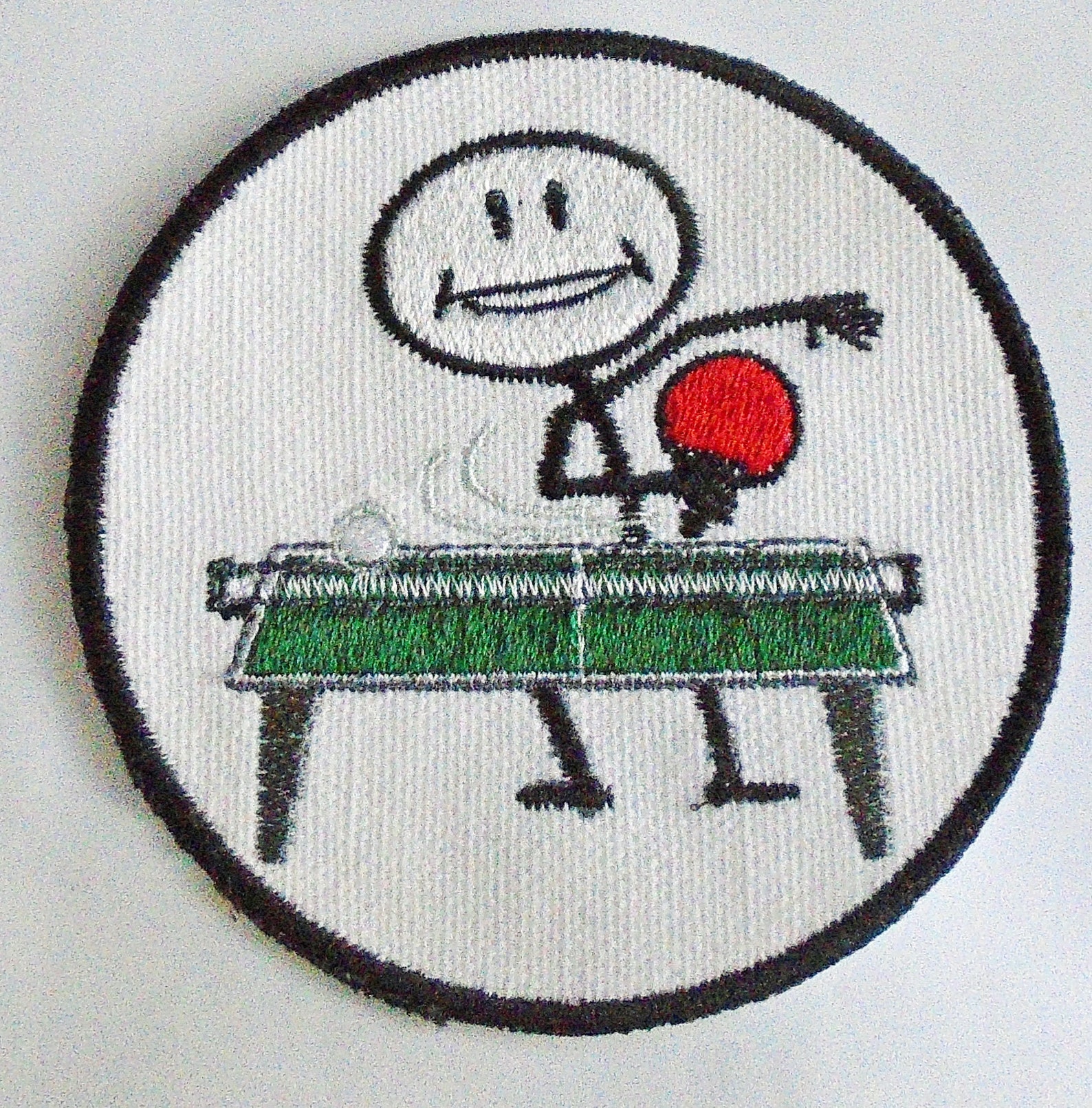 Iron-on Patch PING PONG - Etsy