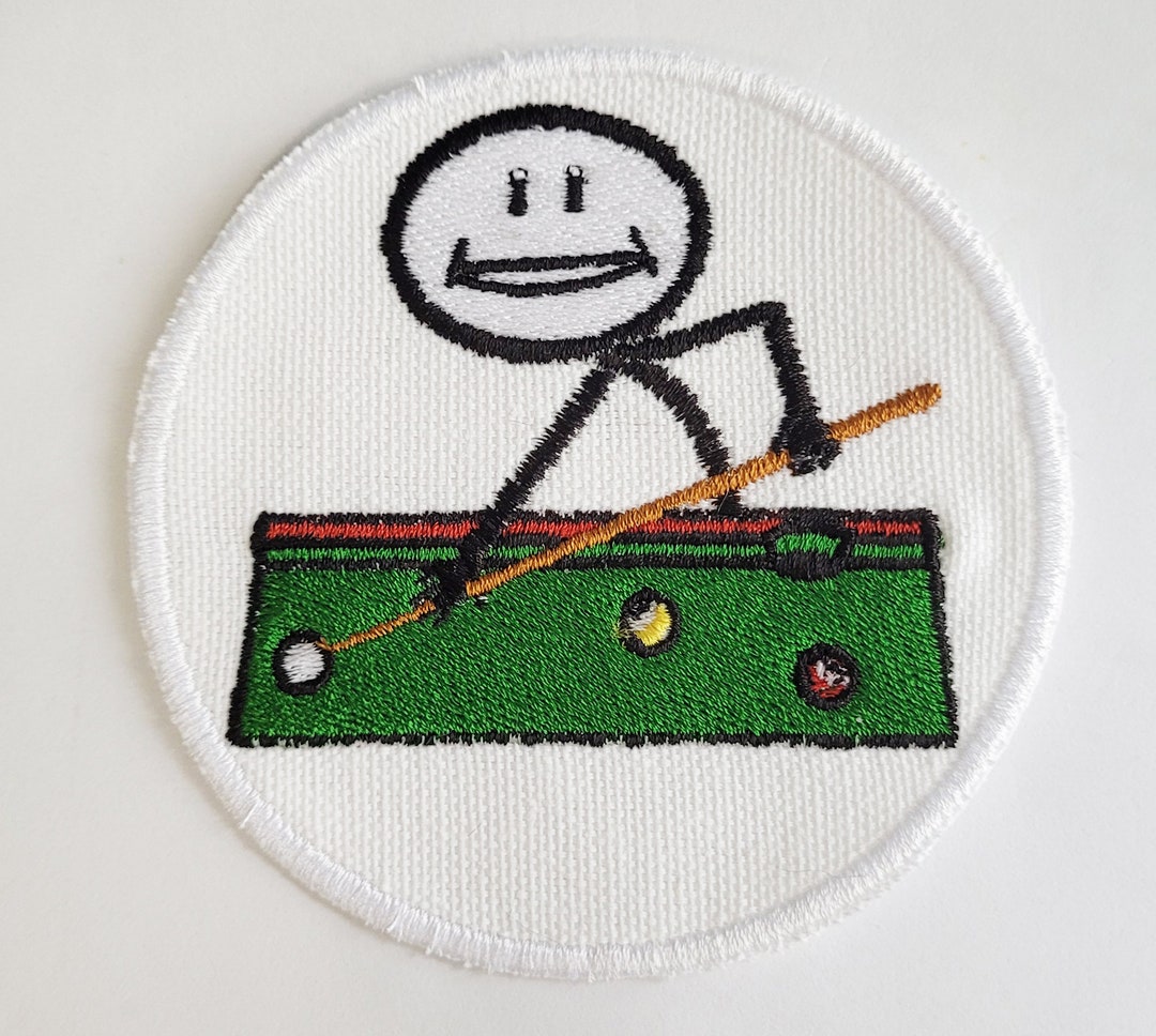 Iron-on Patch - POOL/BILLIARDS - Etsy