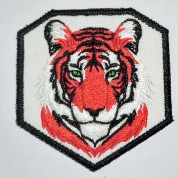 Iron on Patch Tiger - Etsy