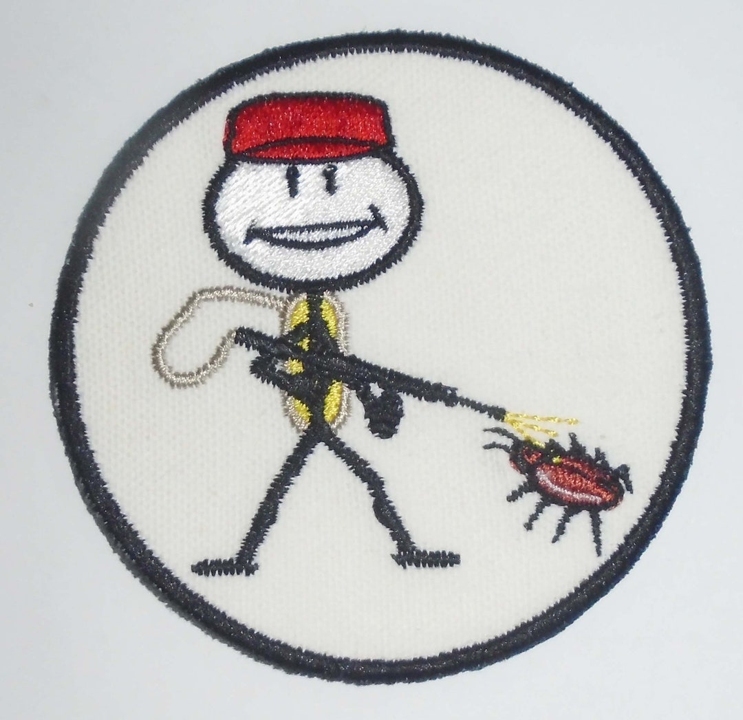 Iron-on Patch EXTERMINATOR - Etsy