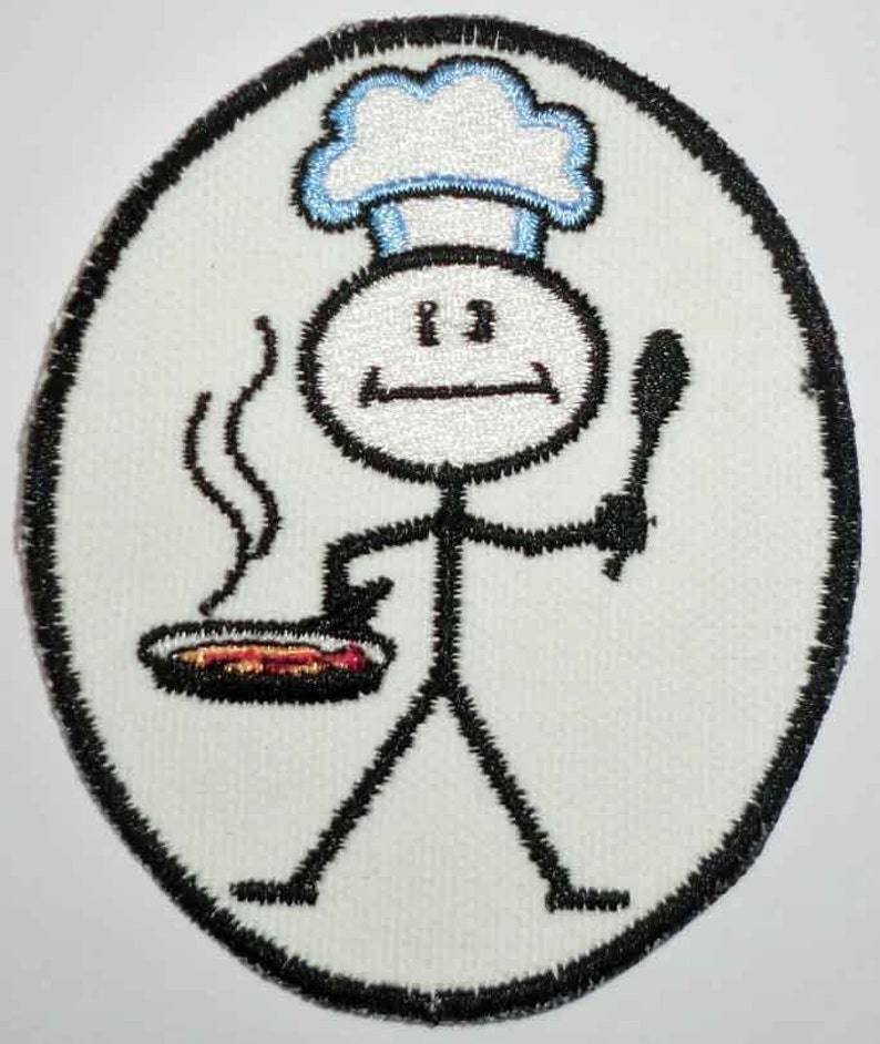 Iron-On Patch CHEF | Etsy