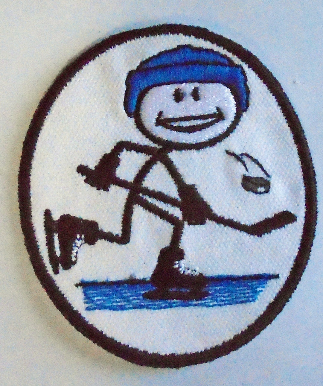 Iron-on Patch HOCKEY PLAYER - Etsy