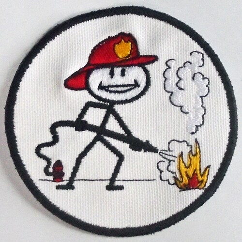 Iron-on Patch ELECTRICIAN - Etsy