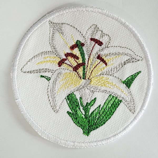 Flower Iron on Patch - Etsy