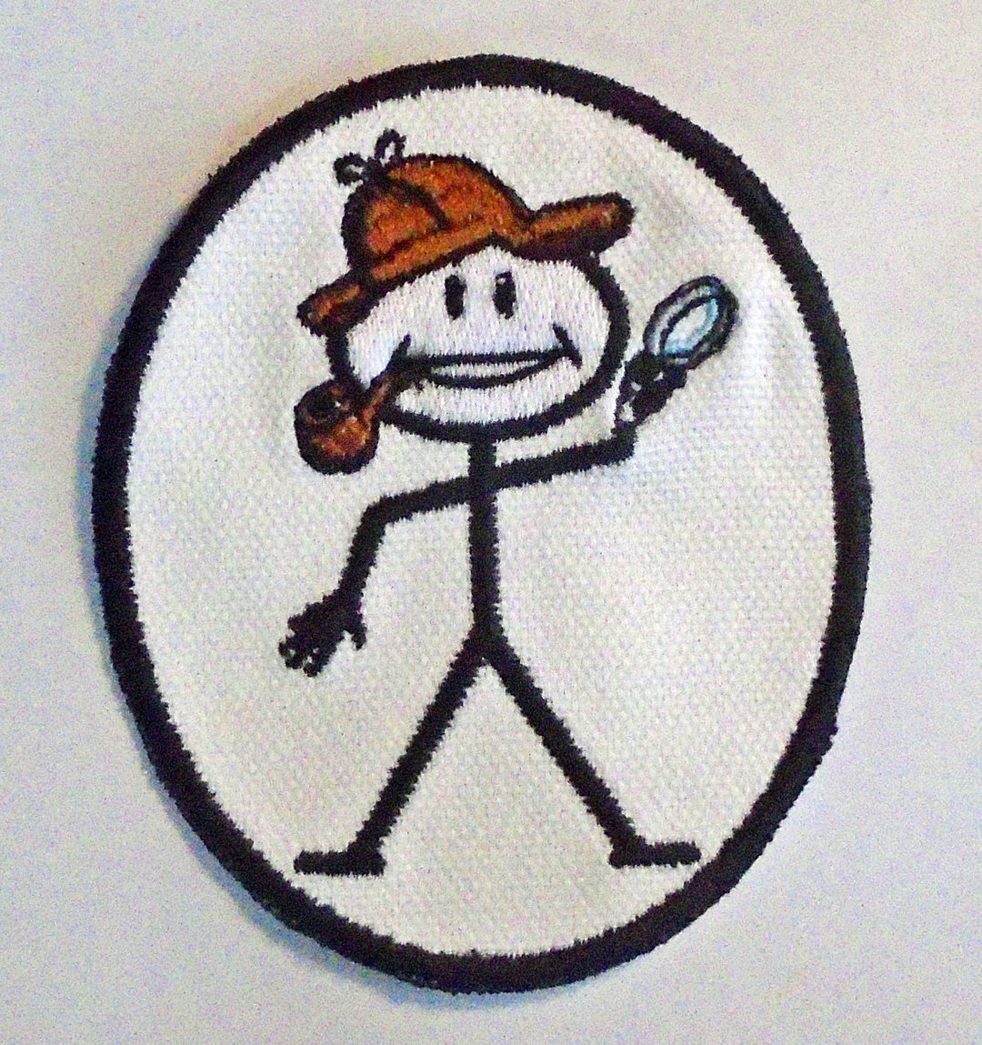 Iron-on Patch - DETECTIVE - Etsy