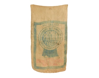 Burlap Feed Sack | Etsy