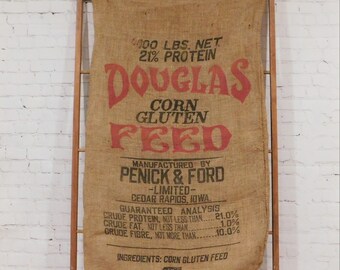 Burlap Feed Sack | Etsy