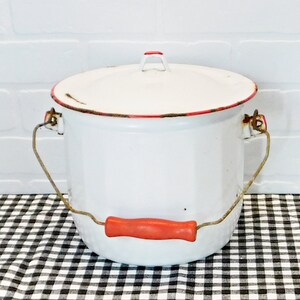 Enamelware pot | Etsy