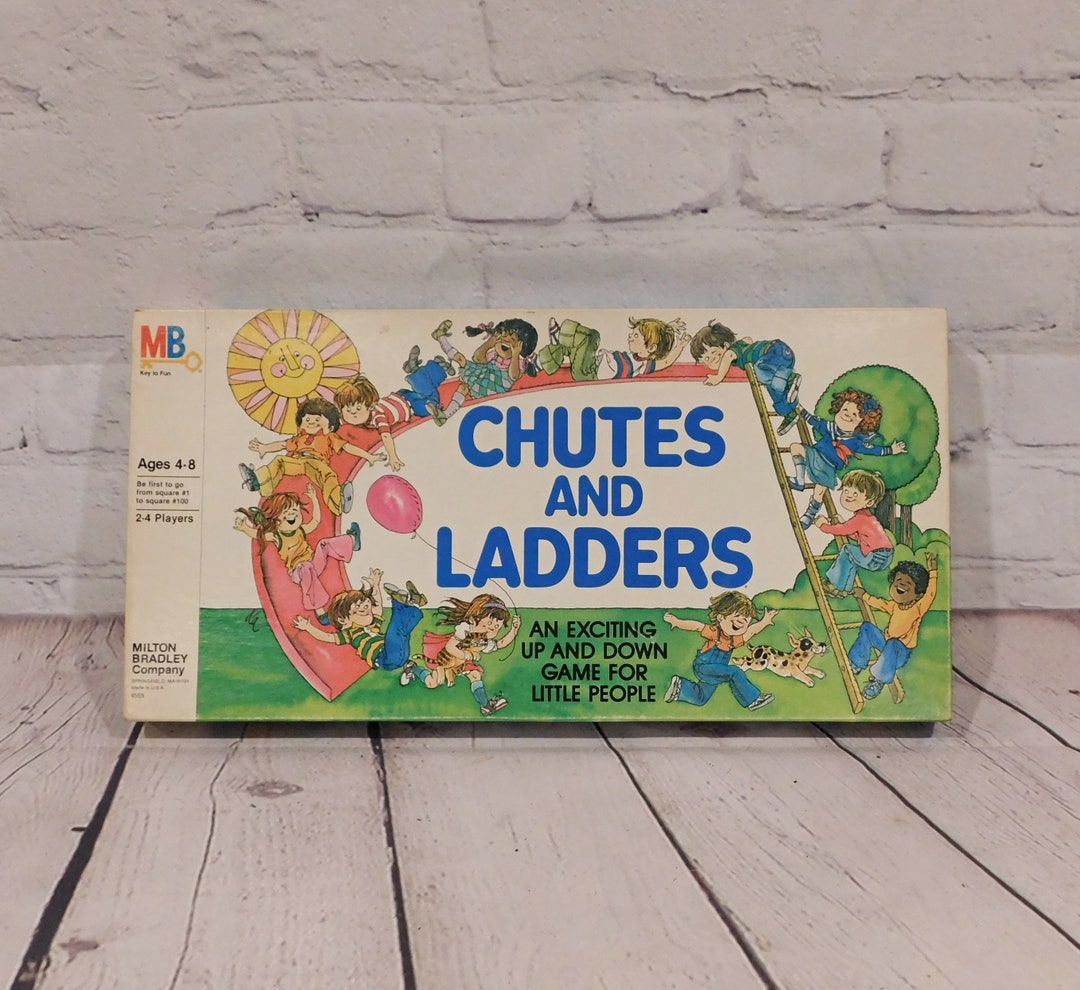 Vintage 1979 Chutes and Ladders Board Game, Complete, Family Game Night ...