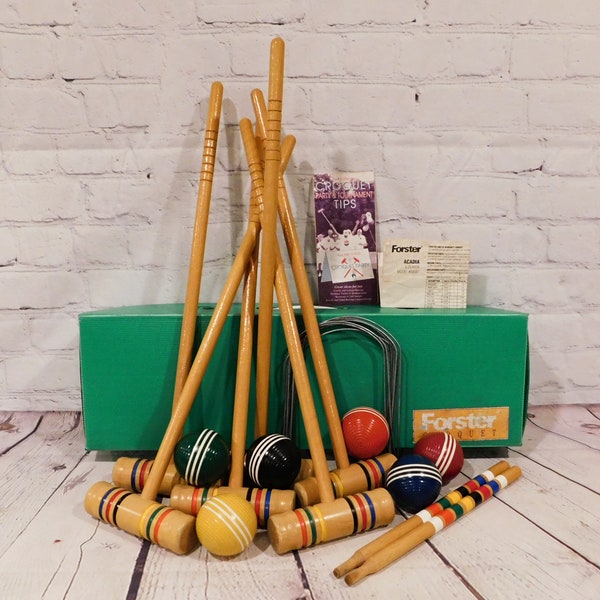 Croquet Set - Etsy