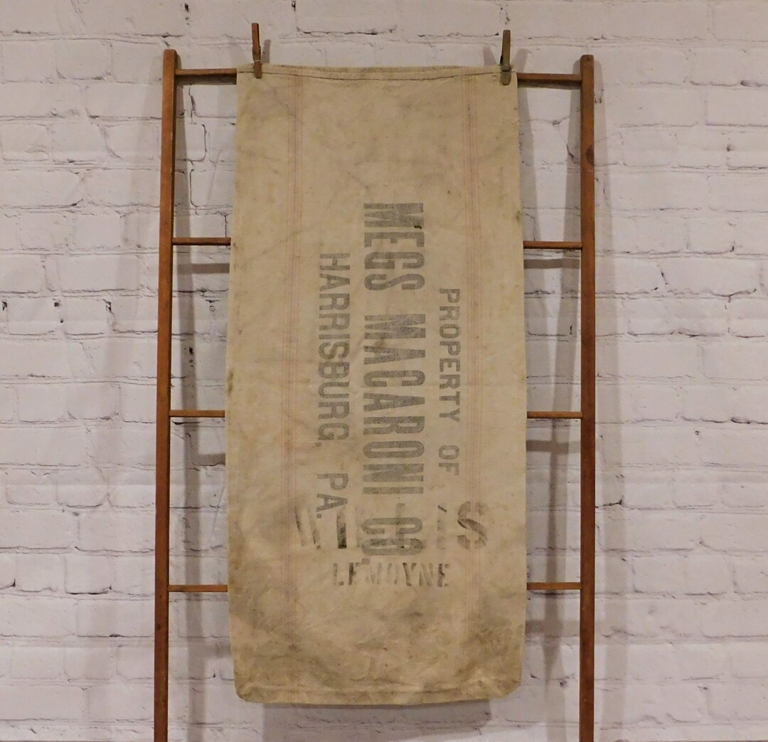 Bemis Extra Heavy Duty Feed Bag, Meg's Macaroni Co., Harrisburg, PA ...