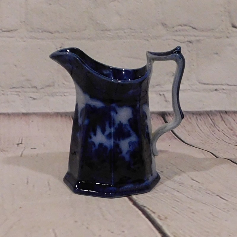 Flow Blue Pitcher - Etsy