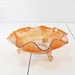 Fenton Water Lily Pattern, Master Berry Bowl With Clear Bottom ...