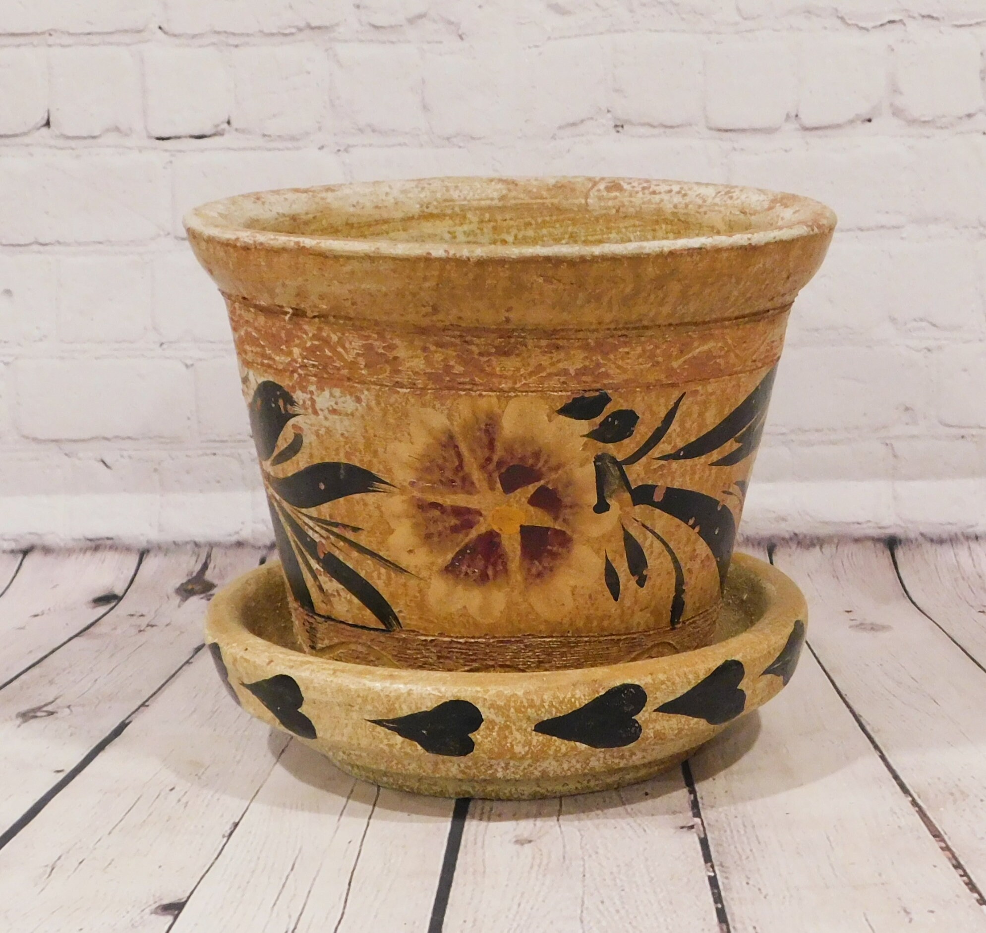 Mexican Style Pottery Planters