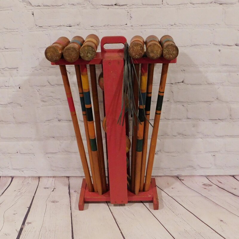 Croquet Set - Etsy