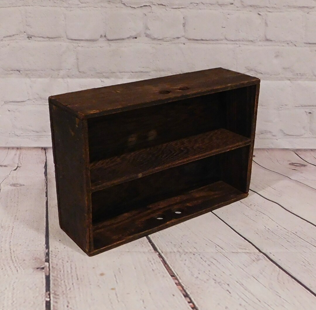 Vintage Divided Wood Box, PA Barn Find, 14 3/4 X 9 7/8 X 4 3/8, WC18 - Etsy