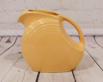 Fiestaware Pitcher - Etsy