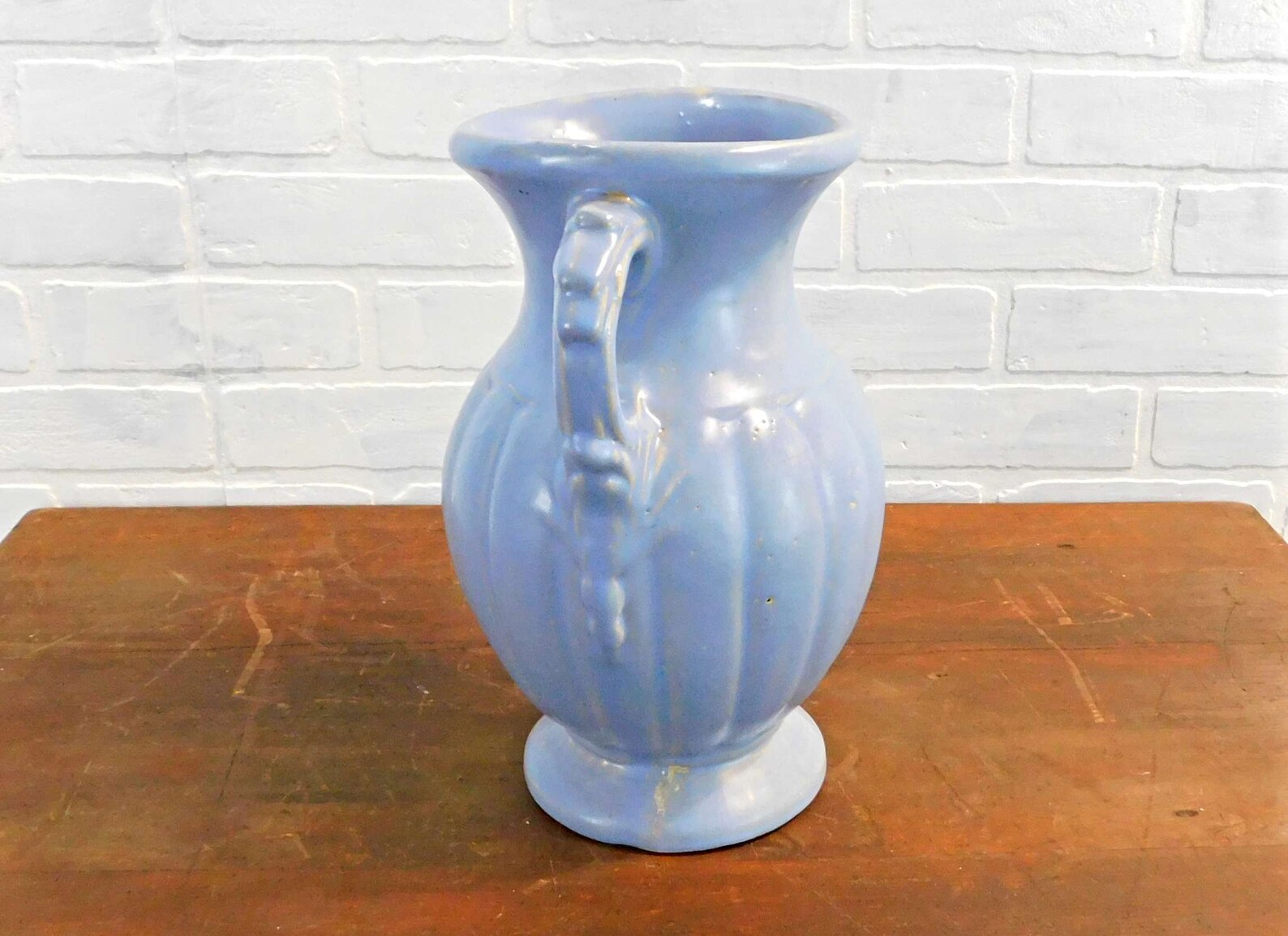 McCoy Pottery Double Handle Vase 12H McCoy Matte | Etsy