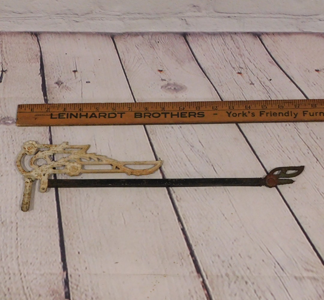 Vintage Art Nouveau Style Curtain Tie Back Rod, HW56 - Etsy