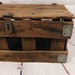 Antique Wood Berry Crate, Slatted Rustic Strawberry Fruit Crate, 18 1/2 ...