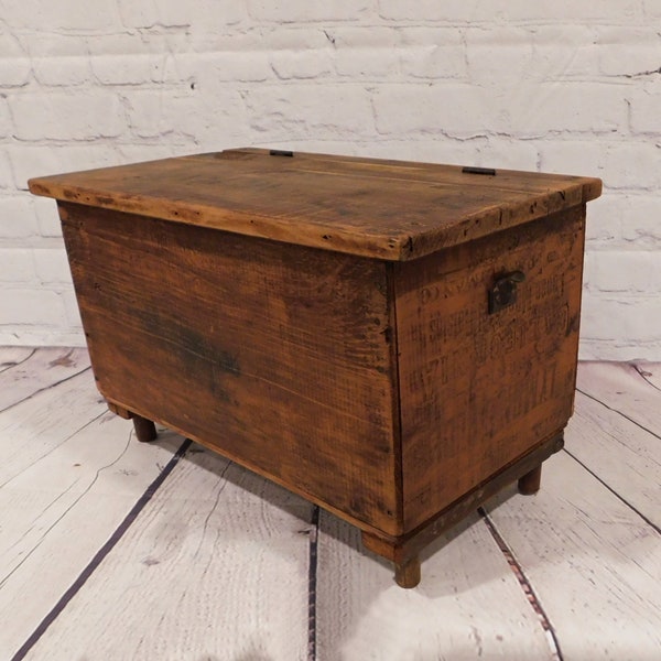 Wood Chest - Etsy