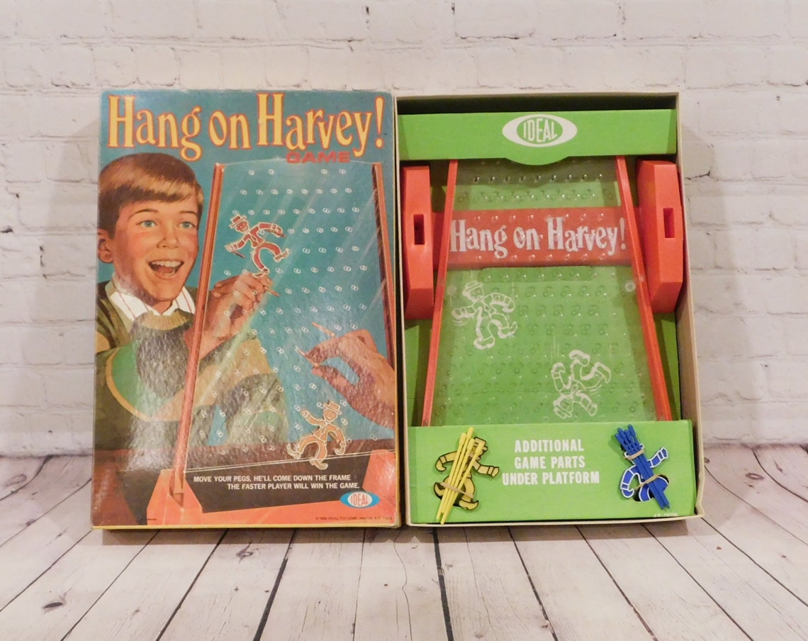 Vintage 1969 hang on Harvey Game - Etsy