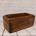 Vintage Rustic Wood Box, J.M. Jacobs, PA Barn Find, 22 X 11 1/4 X 9 1 ...