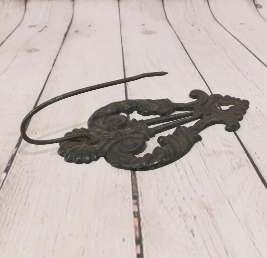 Ornate Vintage Cast Metal Receipt Holder, Wall Mount Bill Holder - Etsy