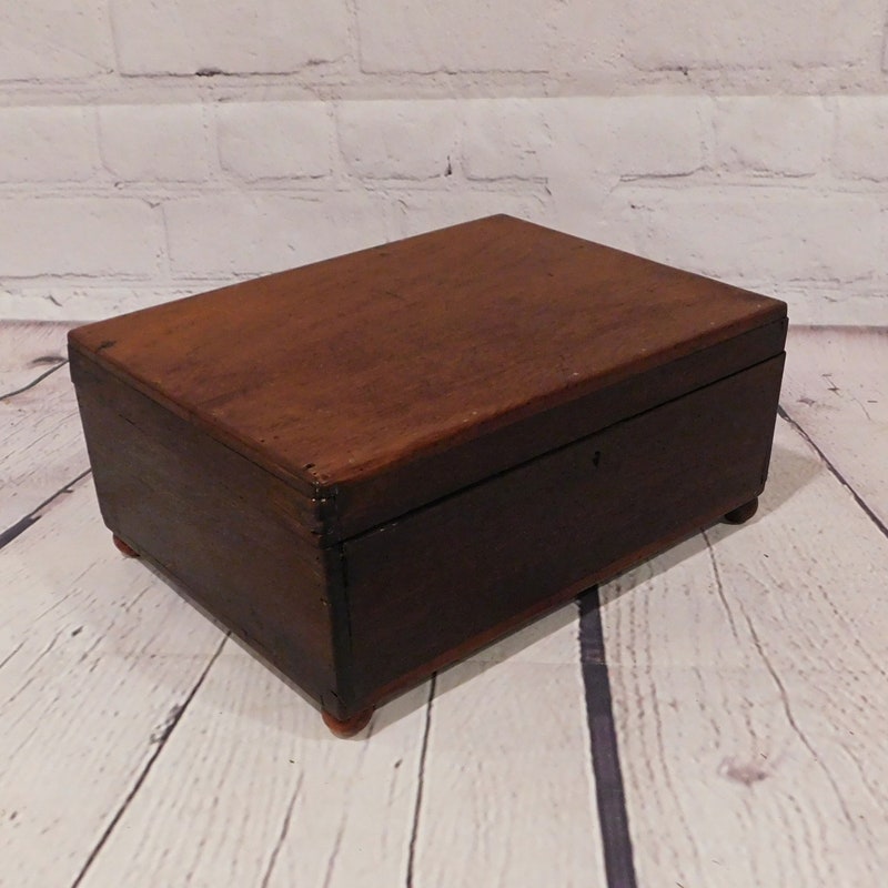 Antique Wood Box - Etsy