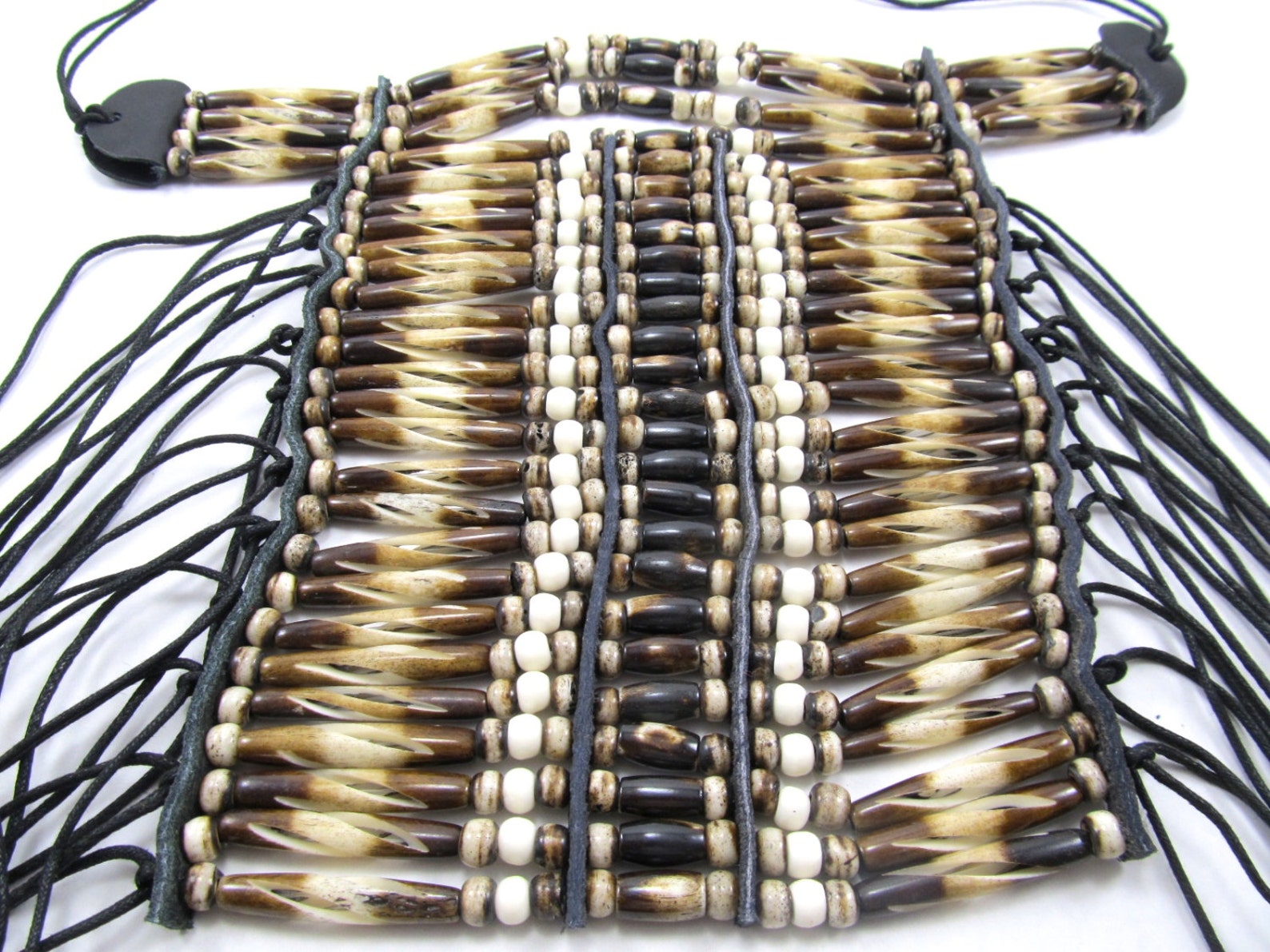 Buffalo Bone Breastplate Ceremonial Regalia Two Tone Bone - Etsy