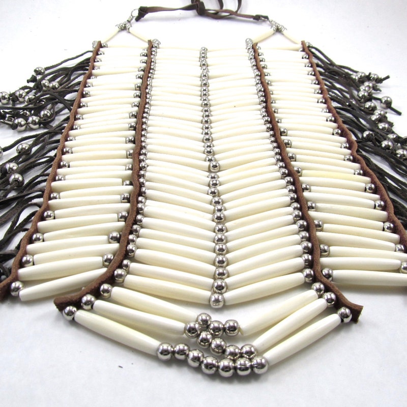 Native Chest Necklace - Etsy