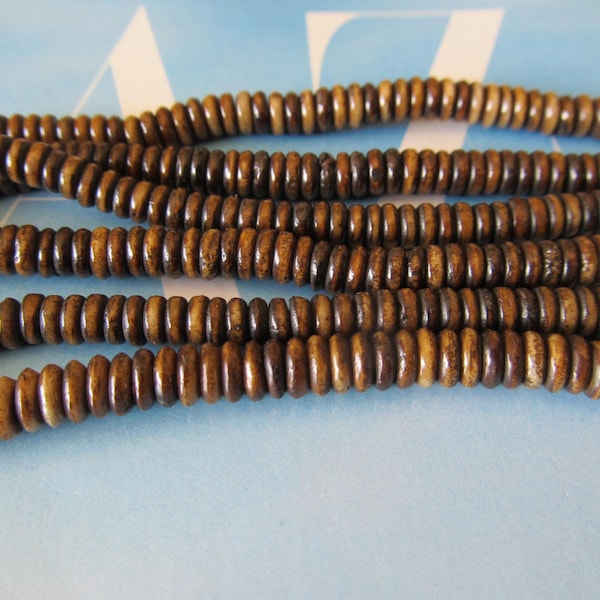 Brown Bone Bead - Etsy