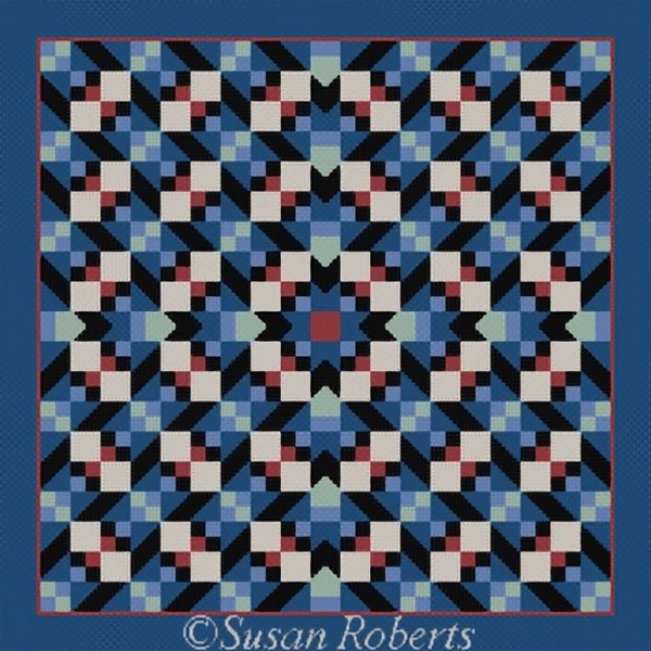 Geometric Needlepoint - Etsy