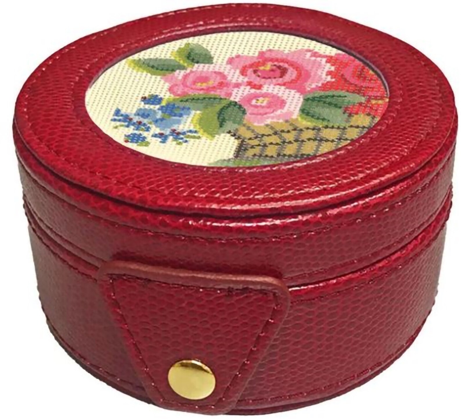 Needlepoint Lee Gift Box Leather Choose Your Color - Etsy