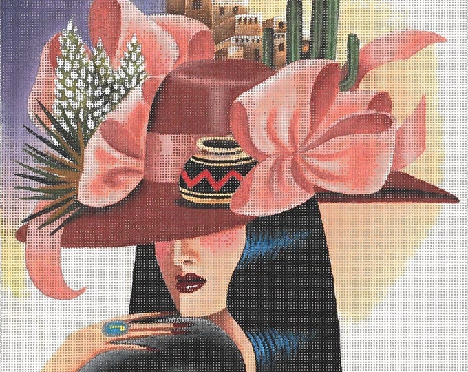 Needlepoint Handpainted Leigh Designs Desert Song W/ Stitch Guide - Etsy