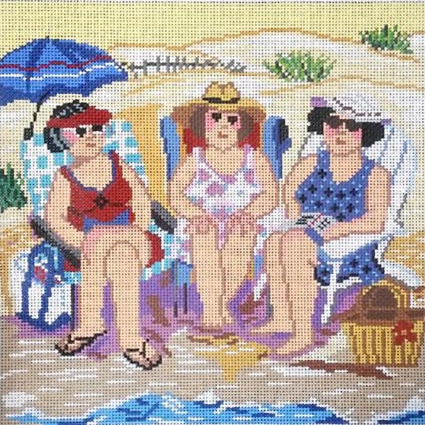 Beach Needlepoint - Etsy
