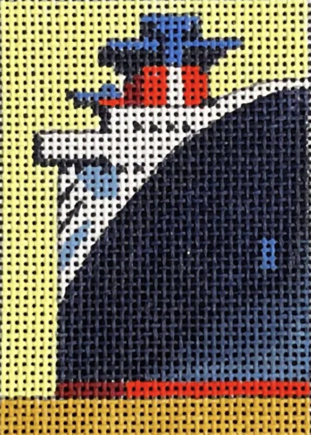 Needlepoint Handpainted Colors of Praise Luggage Insert Ship 3x2 - Etsy