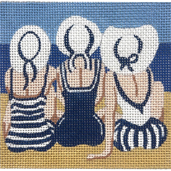Beach Needlepoint - Etsy