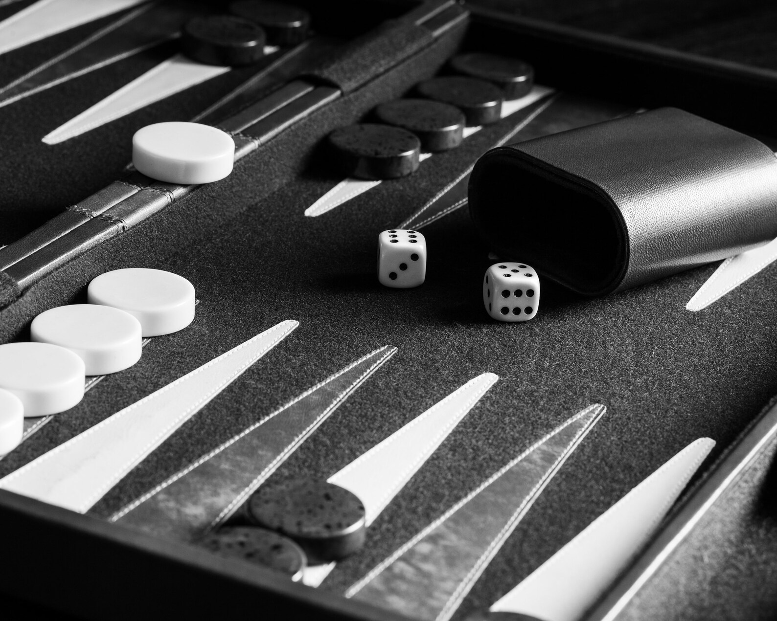 Game Room Decor Backgammon Wall Art Classic Game Black and - Etsy