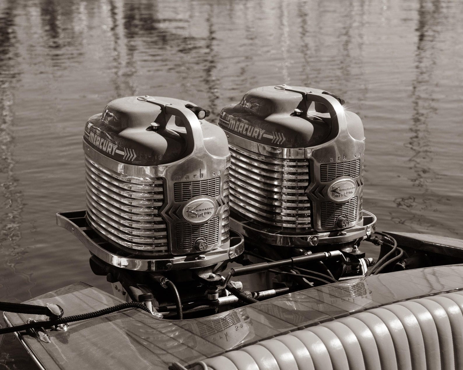 Antique Outboard Motor Nautical Decor Print, Vintage Speed Boat ...