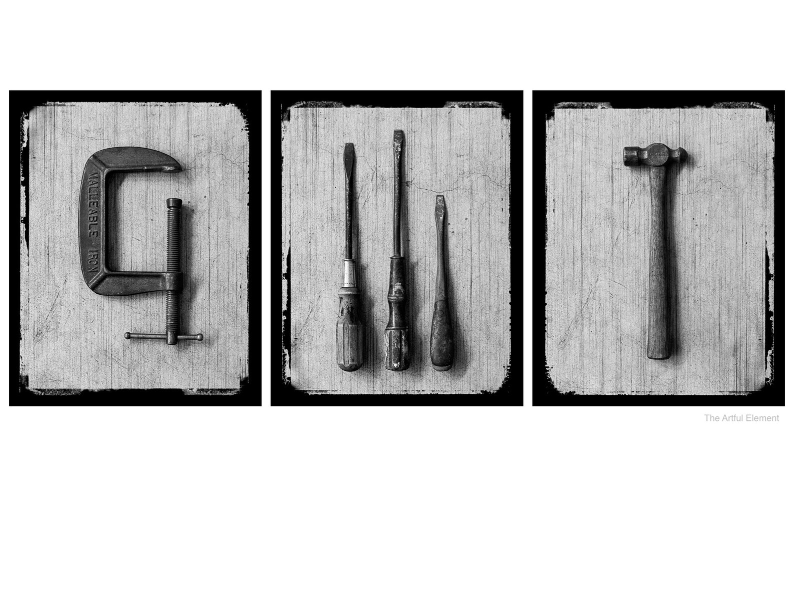 Vintage Tool Wall Art Garage Decor Gift for Dad Workshop - Etsy
